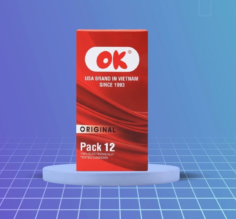 Bao Cao Su OK Original Chính Hãng siêu mỏng kéo dài thời gian quan hệ ...